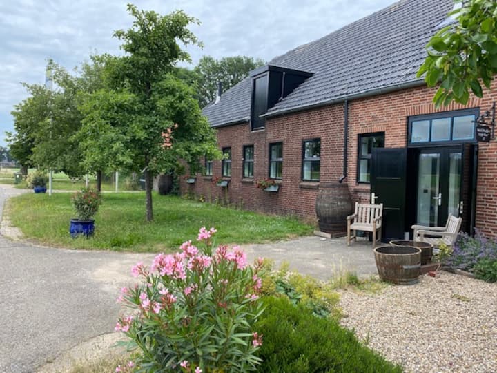 B&b App. Het Melkhuisje - Keuken,sauna,houtkachel - Boxmeer