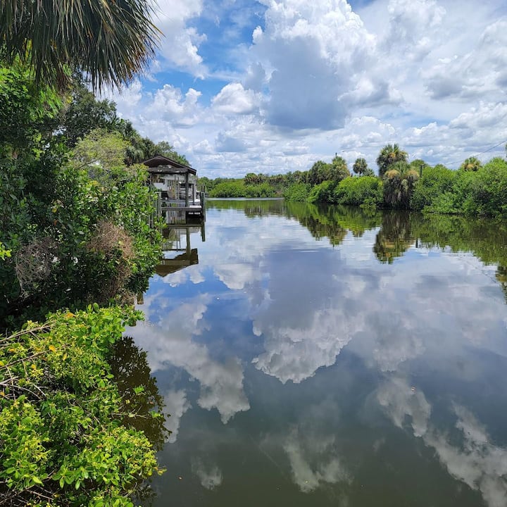 River Sunset, Beautiful 3/2 Hm On The Alafia River - Riverview, FL