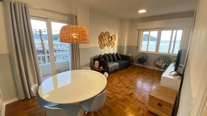 Modernism Blue-apê  Encantador Em Prédio Histórico - Santos State