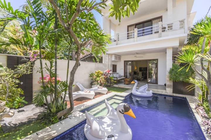4br Swan Haven_amalia Villa_seminyak Center - Kuta
