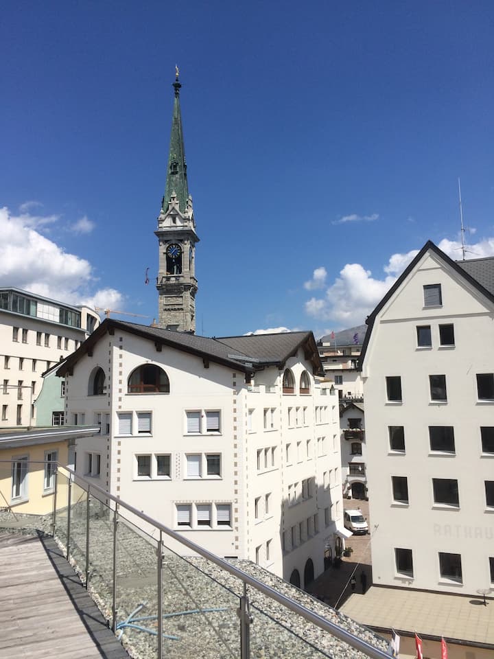 Attico Con Terrazzo Sankt Moritz Dorf - Silvaplana