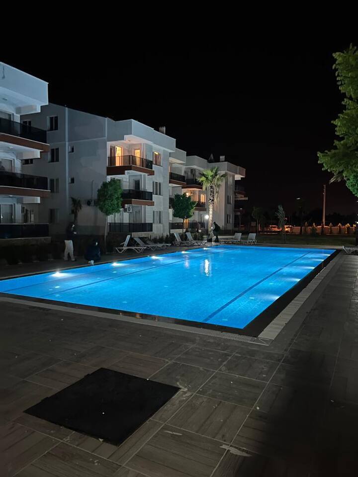 Havuzlu Güvenlikli Sitede Otel Konforunda Tatil - Ortaca