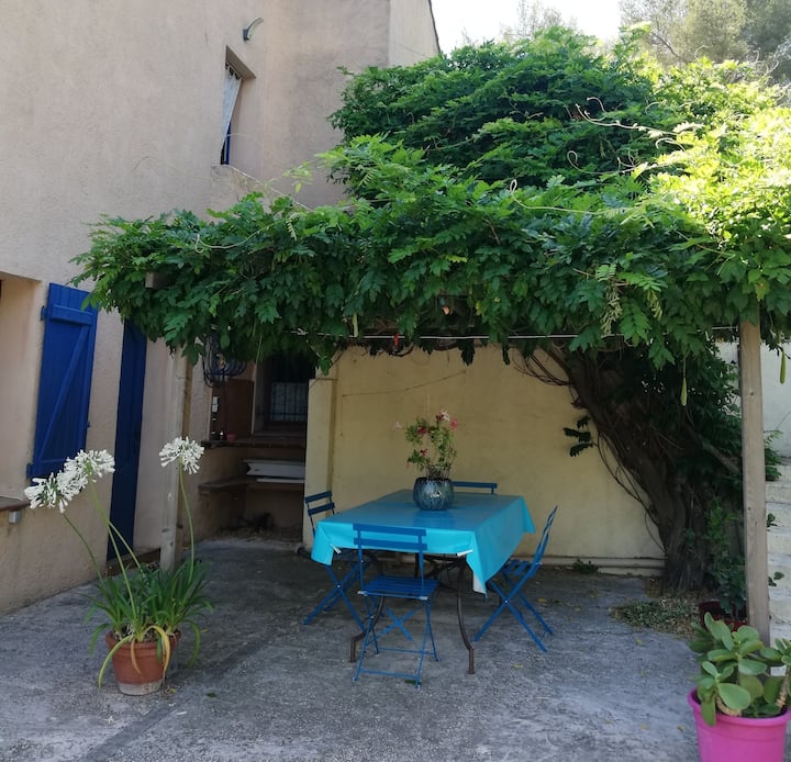 Rez De Villa Avec Terrasse Ombragée - Carqueiranne