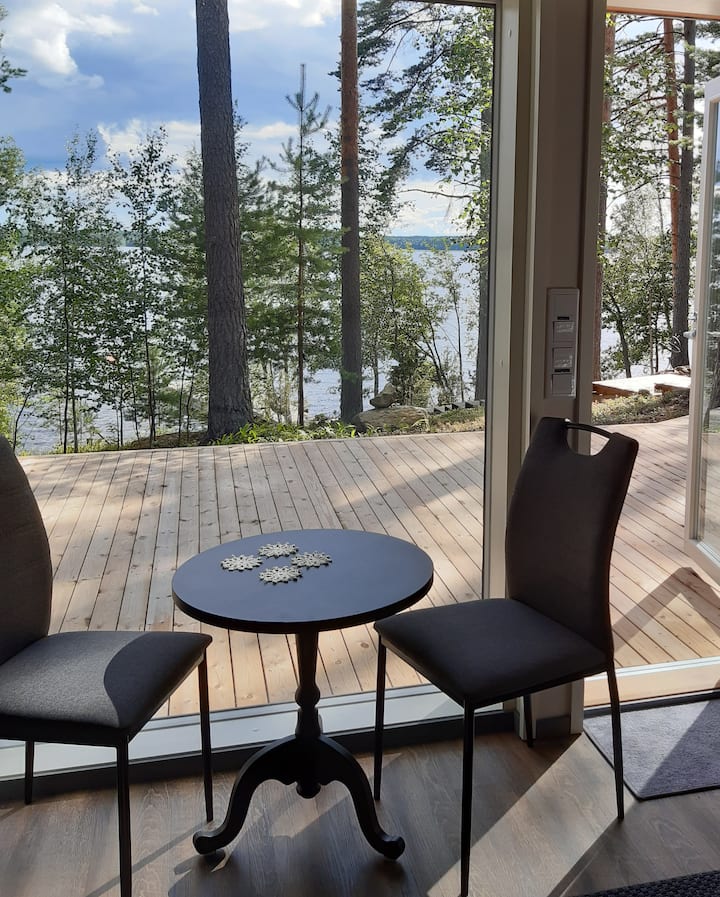 Tunnelmallinen Rantasauna Takkahuoneella - Hämeenlinna