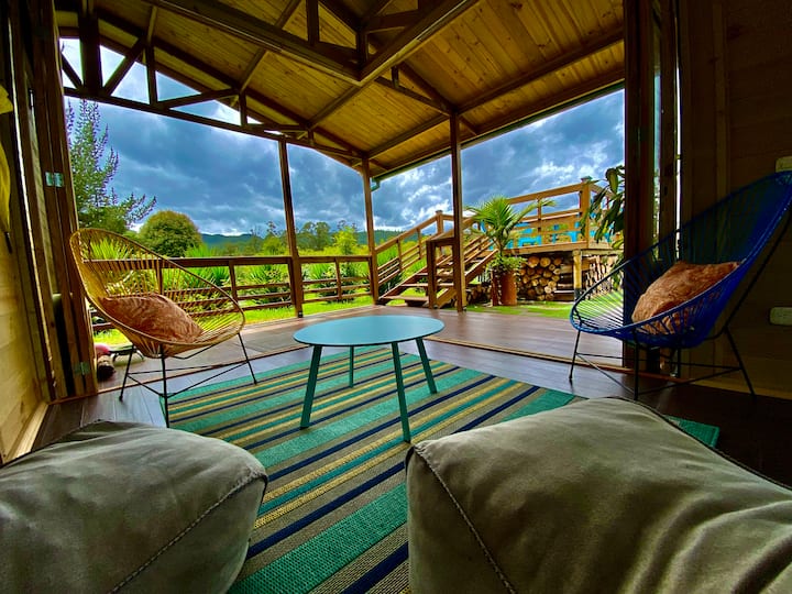 Extraordinary New Country Cabin, Outskirts Bogota. - Cota