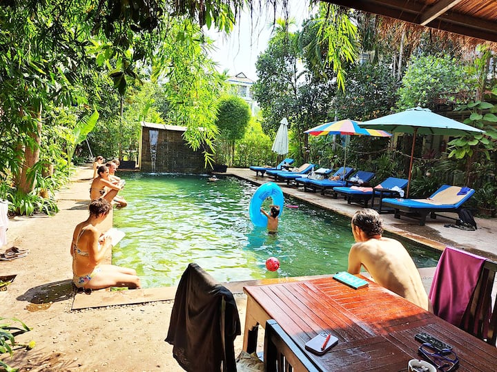 Nary Villa-1 Bedroom For 2 Adults+ Free Breakfast - Cambodia