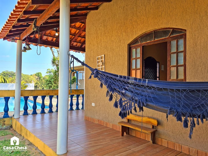 Chácara Familiar- Piscina Aquecida E Churrasqueira - Ibiúna