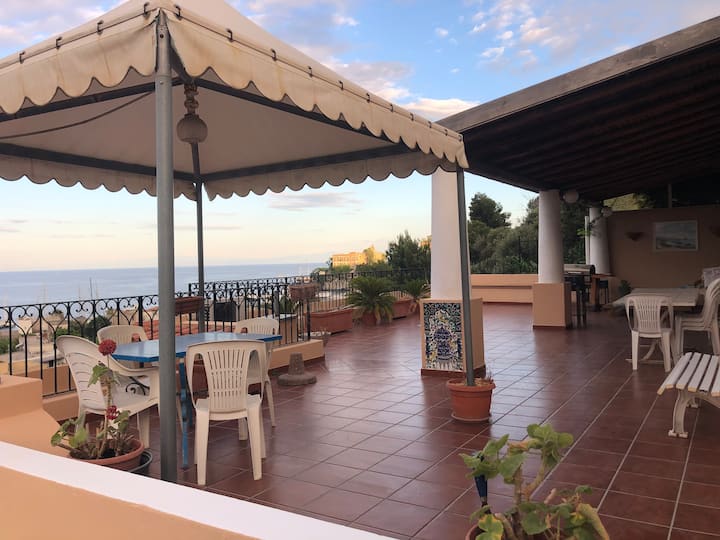 Casa Vista Mare Per 3 Persone - Lipari