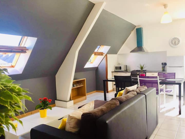 Lumineux Appartement Sur Les Hauteurs De Quimperlé - Arzano