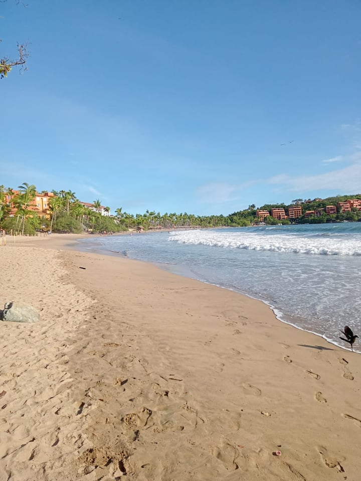 Agradable Y Placentero Departamento Con Alberca - Ixtapa Zihuatanejo