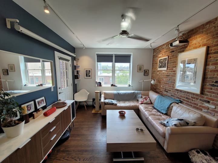 Quiet And Sunny 2br/2br With South-facing Terrace - Brooklyn, NY