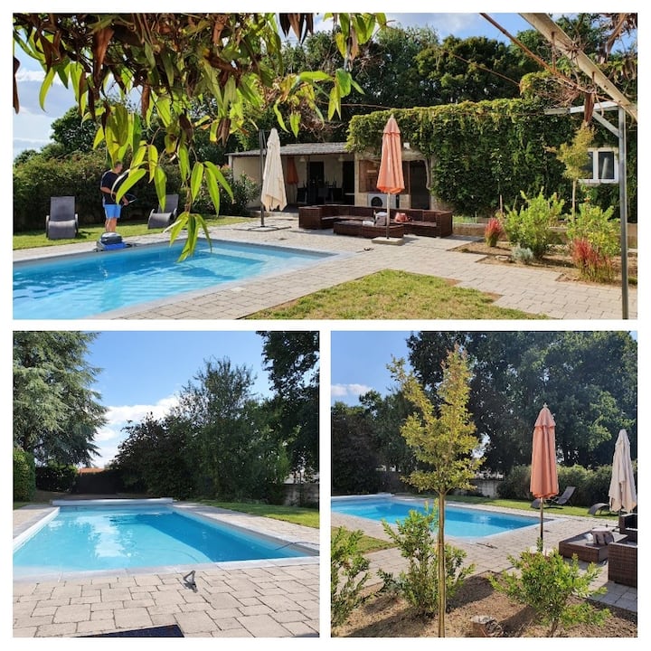 Chambres Avec Accès Piscine Au Cœur Du Vignoble - Vallet