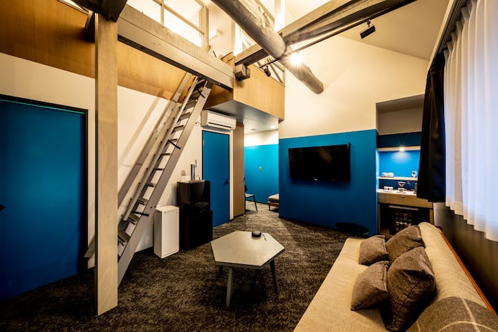 140cmダブルベッド2台＋ロフト・30〜39平米・4名まで - Shizuoka, Japan