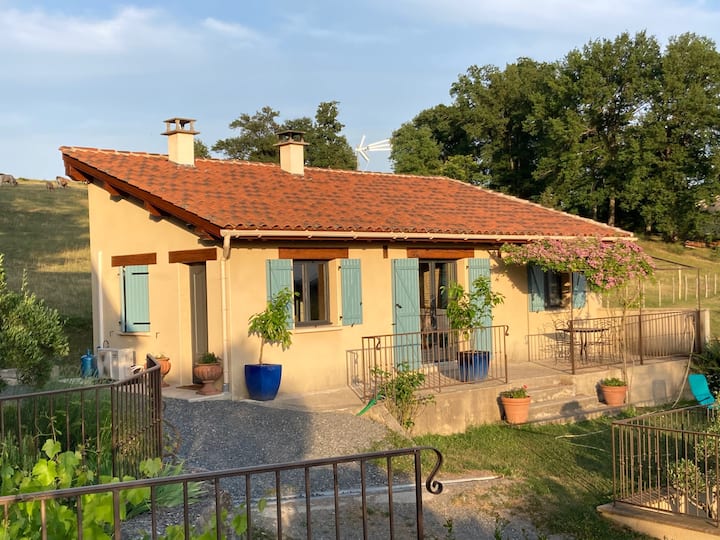 Maison Chaleureuse Avec Piscine - Figeac