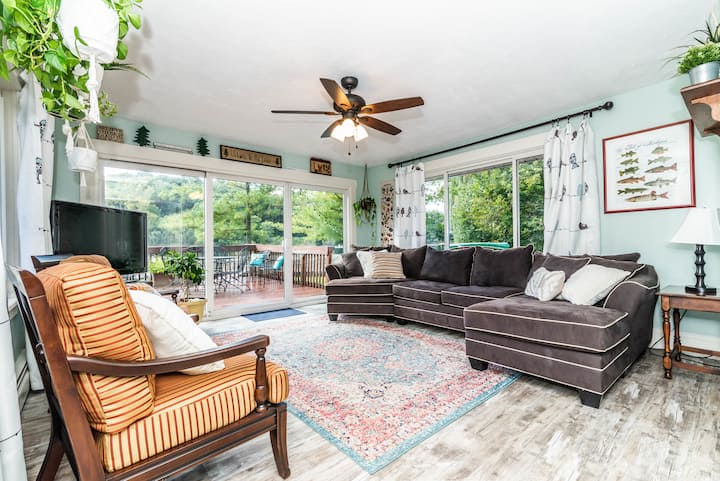 Chelsea Lake House, Game Room, & Pontoon-rental - Chelsea, MI