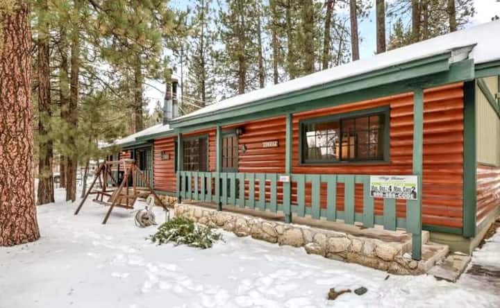 2bd/1b Cabin Walking Distance To Snow Summit - Big Bear Lake, CA