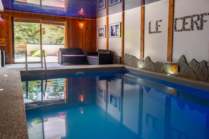 Chalet Avec Piscine Et Sauna, à La Montagne - Serre Chevalier