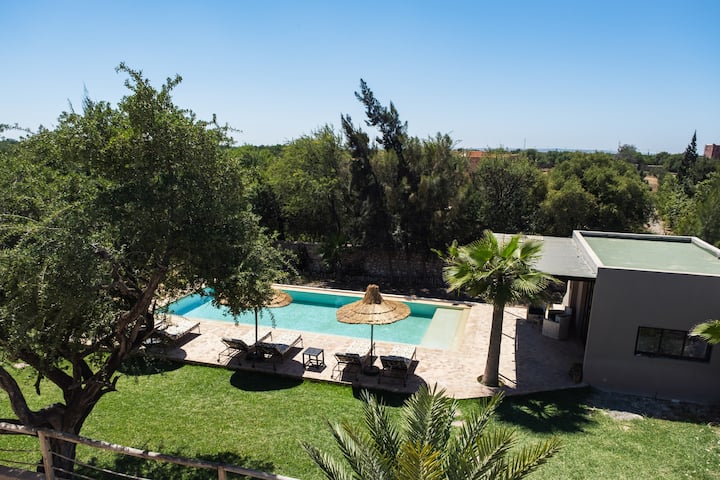 Sunset Villa With Private Pool And Housekeeper - Maroko