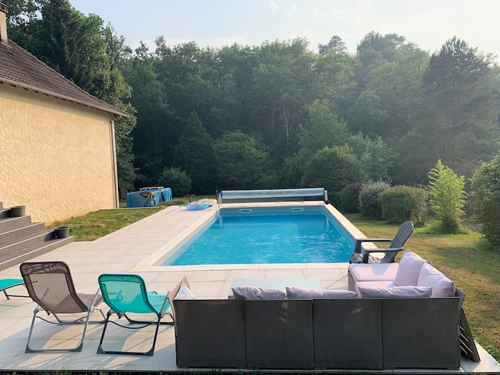 Cottage Chaleureux Avec Piscine - Brive-la-Gaillarde