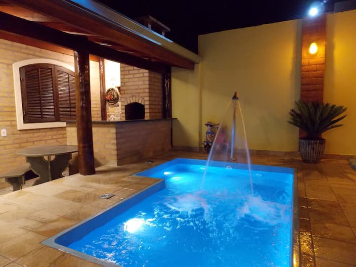 Loft Paraíso Brotas Sp + Piscina Privativa + Ar Co - Brotas