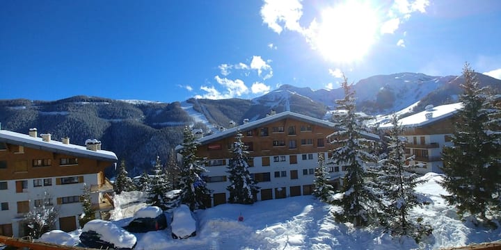 Appartement Au Calme De Auron Avec Vue Imprenable - Auron