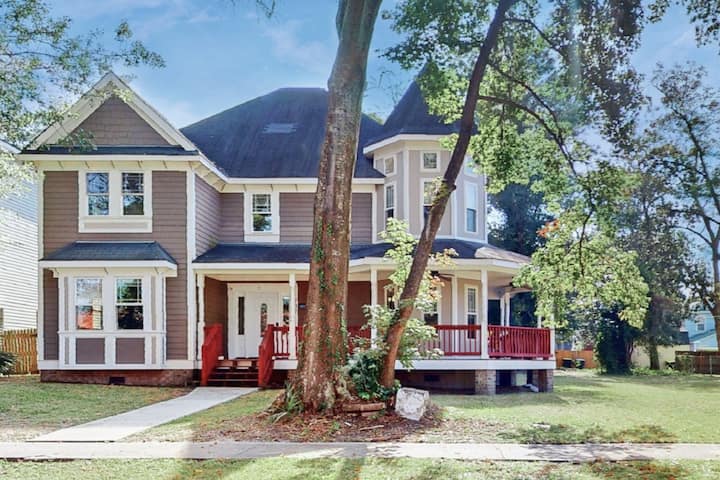 3br Victorian House Near Forysth Park, Dt & Pet - Savannah, GA
