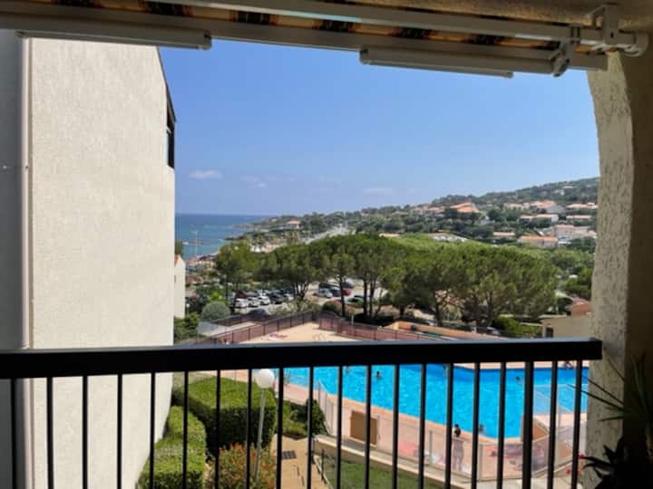 Appartement Vue Mer, Piscine, 5 Pers - Saint-Aygulf