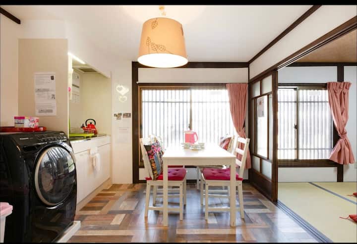 Wifi/京町家/京都駅taxi8分.四条大宮駅walk5分★2f建の2f、1fと共有部分無し - Kyoto