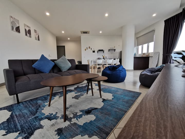 Octagon Family Suite [Sweet Home]@lpoh Town (9pax) - Ipoh