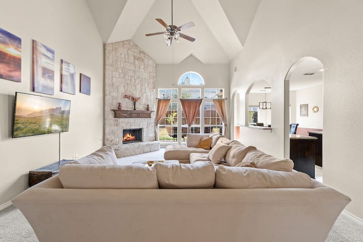 Lovely 5 Br|gameroom| Cowboys🌟stadium, Six Flags🎢 - Grand Prairie, TX