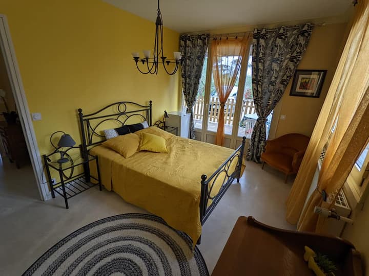 Chambre "Bonheur" Tikazéla Domaine Ombre & Lumière - Tournon-sur-Rhône