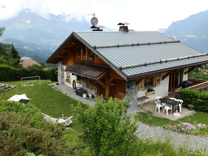 Appartement 45m2 En Rez De Jardin Face Au Mt Blanc - Combloux