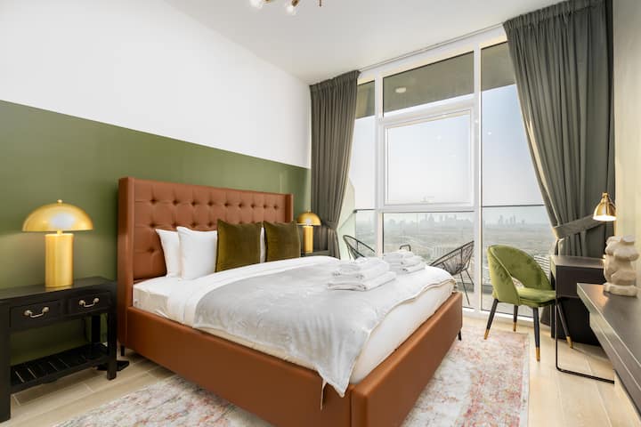 Manhattan Inspired 1br W/ Pool And Gym Access! - Dubái