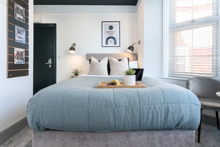 Executive Studio With Parking, Fast Wifi & Laundry - Southampton