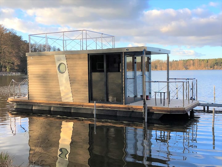 Schönes Hausboot In Brandenburg Am Klostersee - Kloster Lehnin