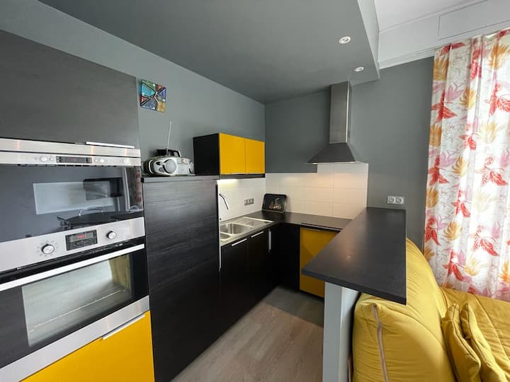 Albion Cosy Studio En Centre Ville (3pers.) - Aix-les-Bains