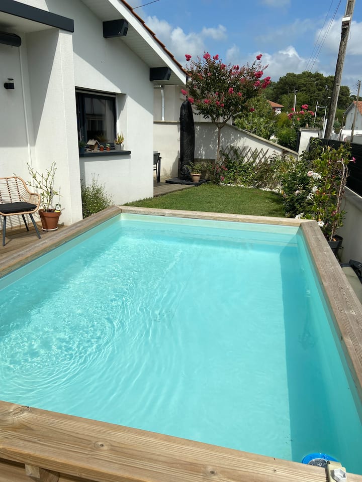Belle Maison Avec Piscine, Proche Plages Et Forêt - Anglet