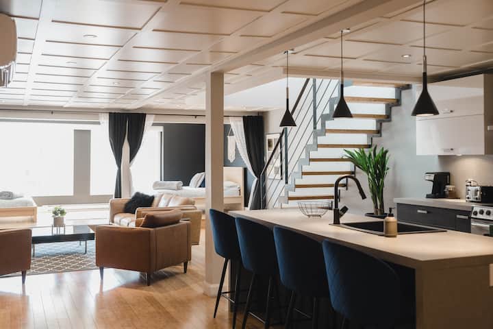 Loft, Rooftop, Penthouse Style - ケベック・シティー