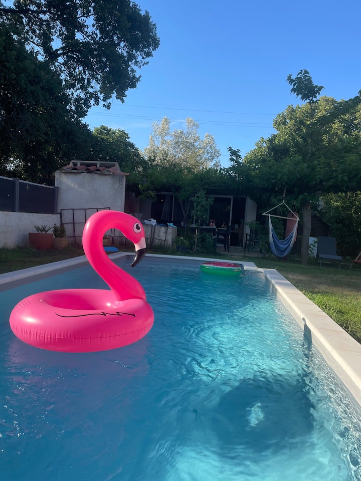 Studio Avec Piscine Et Jardin Non Partagé Au Calme - Aix-en-Provence