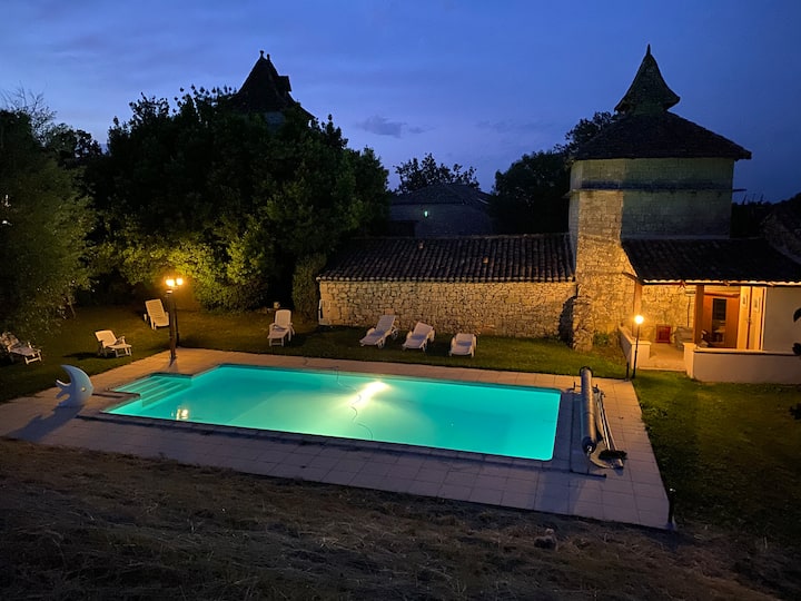 Pigeonnier Atypique Avec Piscine 6/8 Personnes - Lot