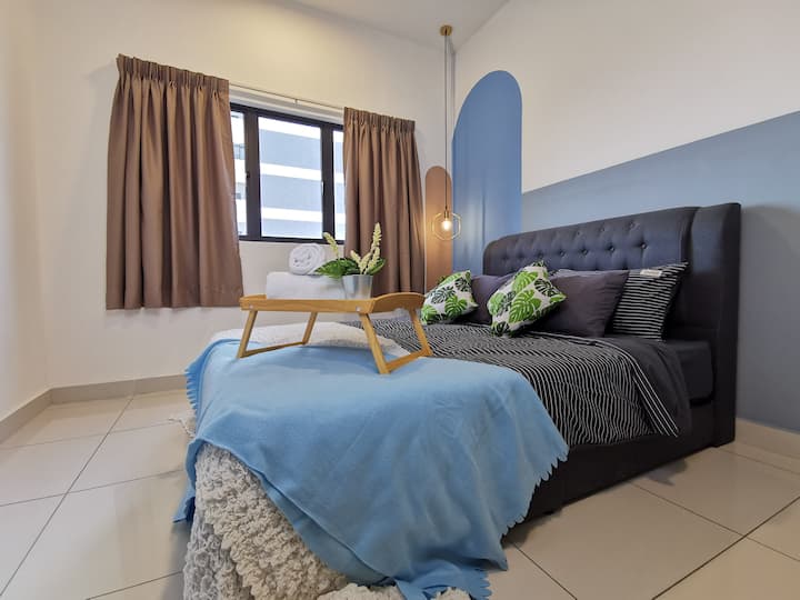 Traders Garden19 - 1br Pool View Internet+netflix - Cheras