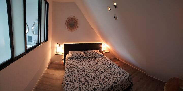 Chambre, Salle De Bains, Kitchenette Privés Brière - Guérande