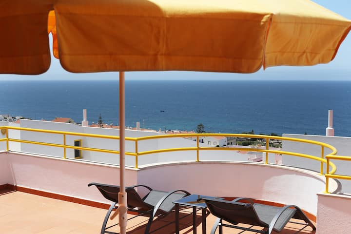 Large One Bedroom Condo With Splendid Sea-view - Ericeira