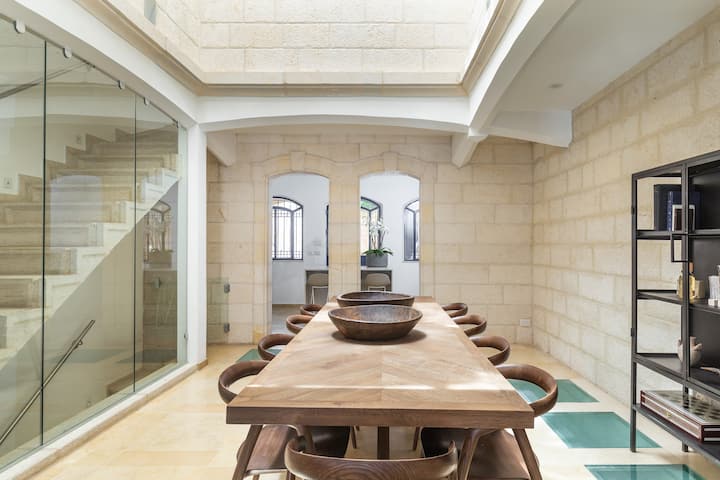 Stunning Designer Villa 4br/4ba Yemin Moshe Mamila - 耶路撒冷