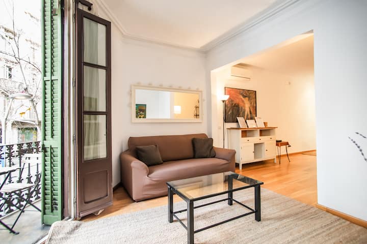 E2val1032 - Eixample Esquerra With Terrace - Barcelona