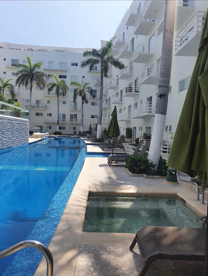 Acapulco Diamante Moderno Departamento 6 Pax - Acapulco