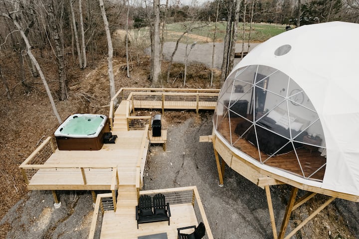 Highland Views at Five Meadows Farms - Dome houses for Rent in Smithville, Tennessee, United ...