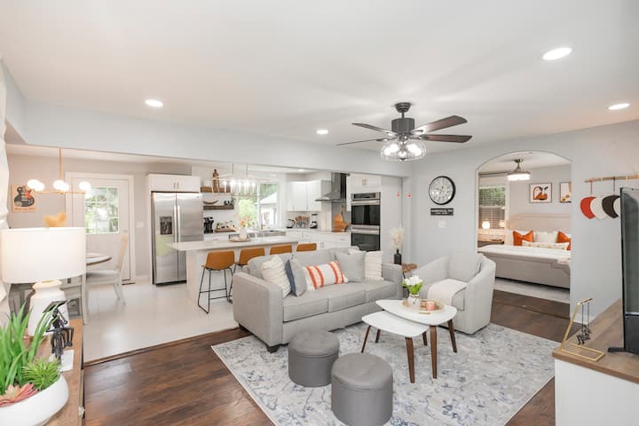 * Charming & Pristine * Renovated 3br * Near Dt! - Percy Priest Lake, TN