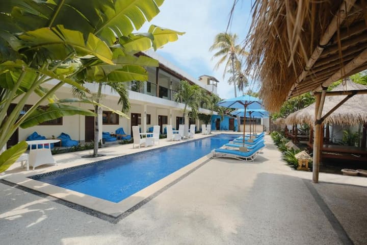 Gili Terawangan 7room Only Pool Walk Beach Ilalang - Gili Islands