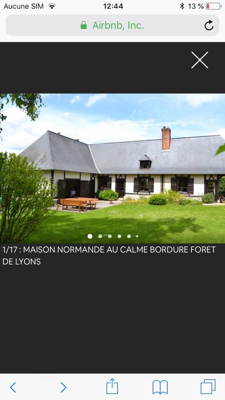 Maison Normande Authentique Spacieuse, Conviviale - Gournay-en-Bray